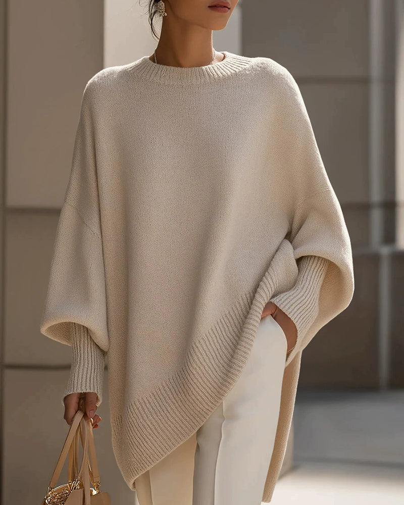 Oversized Long Pullover Sweater – ZEAGOO